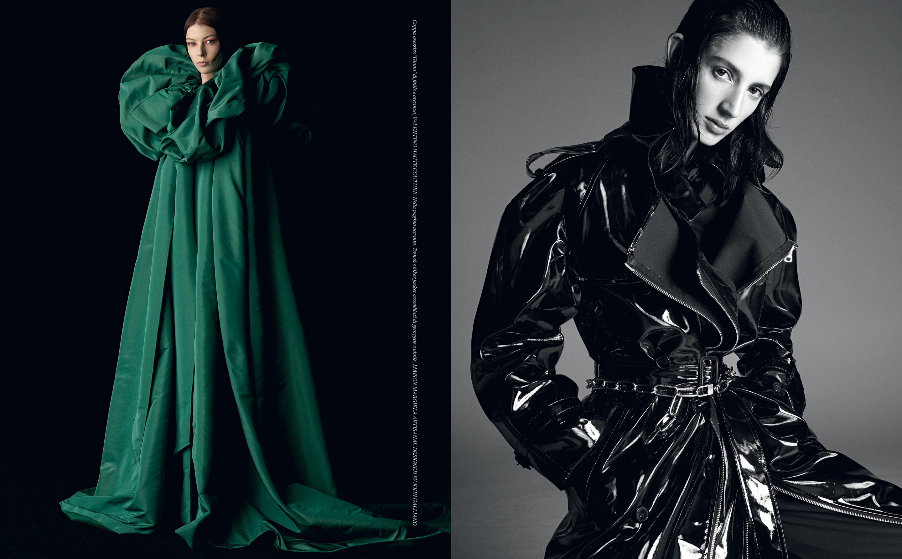 GB65 | Vogue Italia: March 2018, Steven Meisel