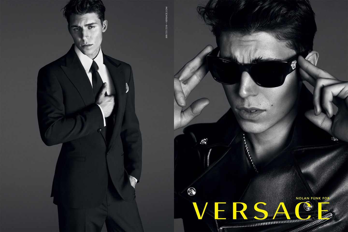 GB65 | Versace: Nolan Funk Men’s Spring Summer 2014